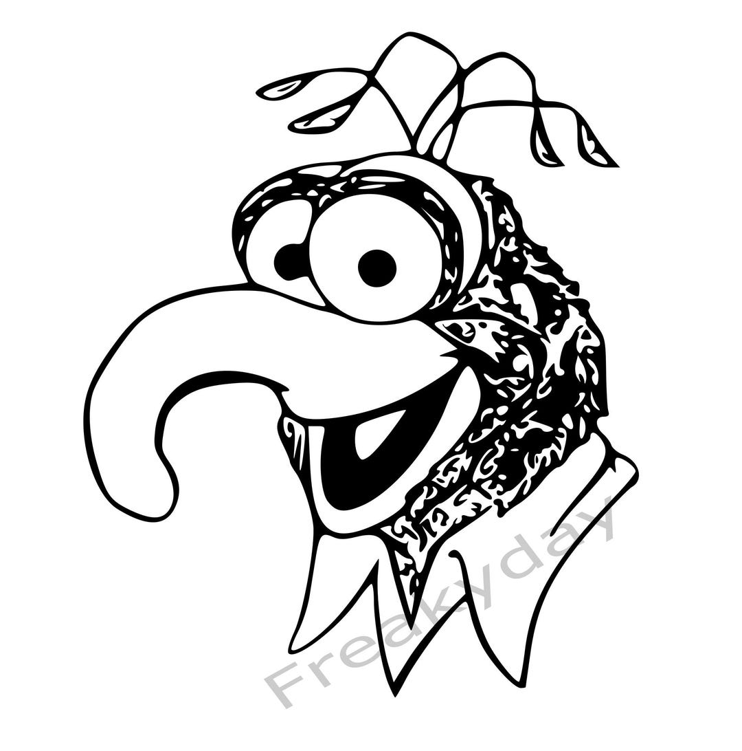 SVG - Gonzo the Great - the Muppets' Quirky Daredevil - Digital ...