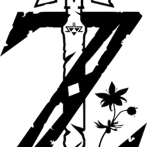 SVG - the Legend of Zelda Logo - Iconic Gaming Symbol - Digital ...