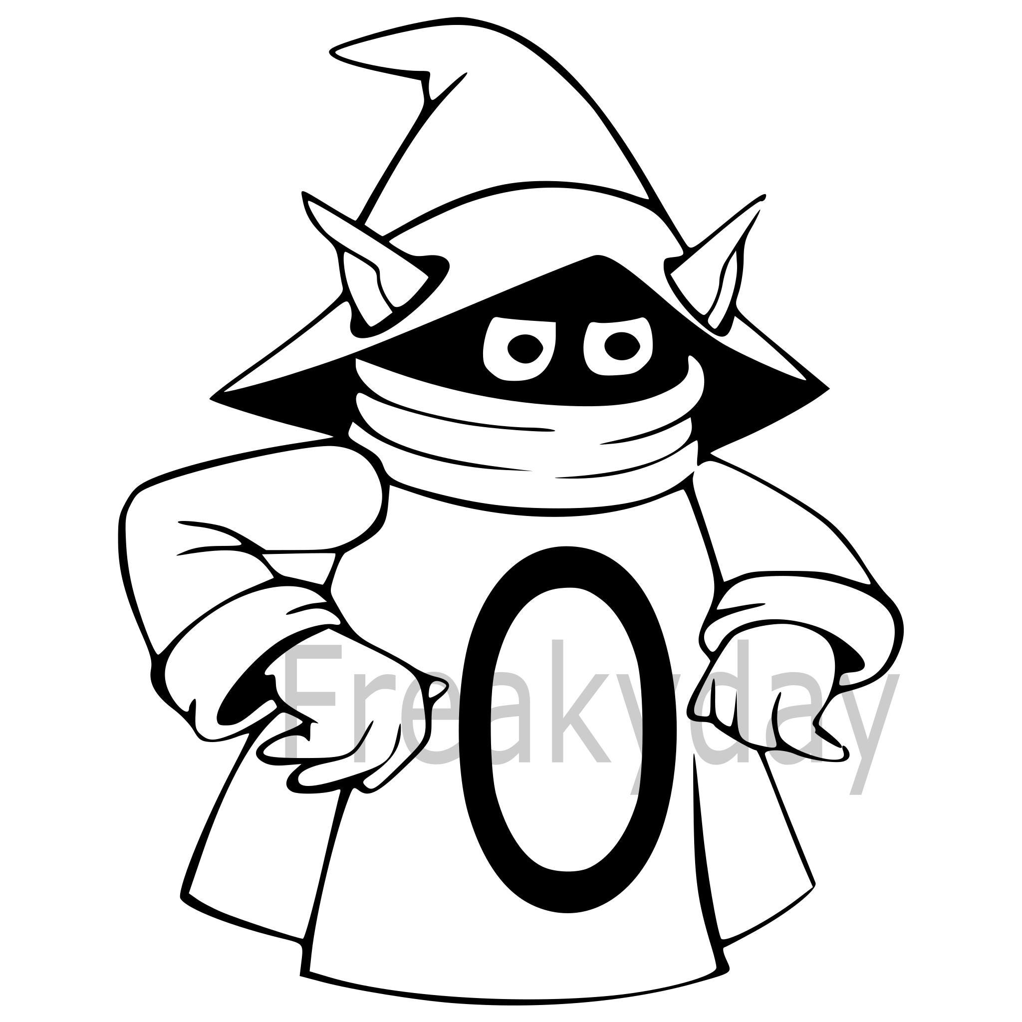 SVG - Orko - He-man and the Masters of the Universe Cartoon Wizard ...