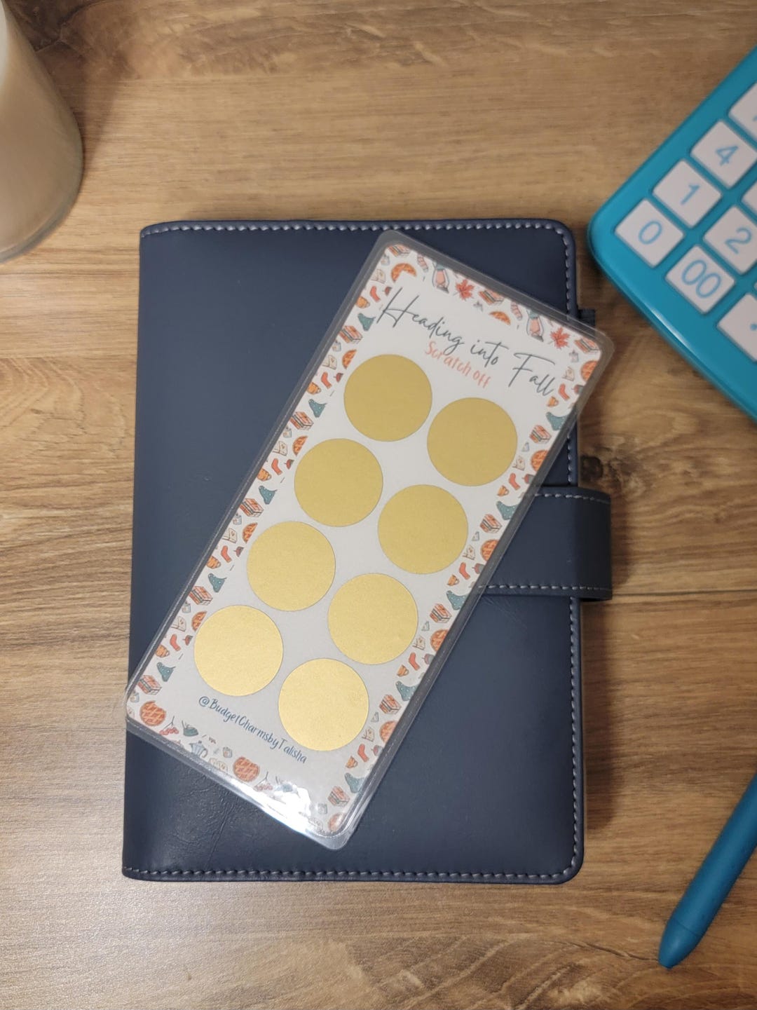Fall Scratch off Savings Tracker: A6 Laminated Savings Challenge - Etsy