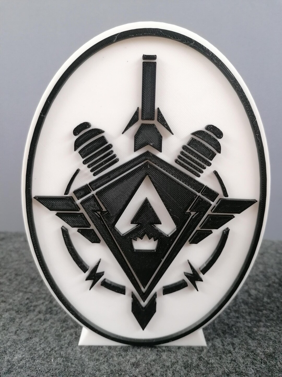 Logótipo Baseado No Apex Legends, Peça 3D Decorativa, Design Detalhado ...