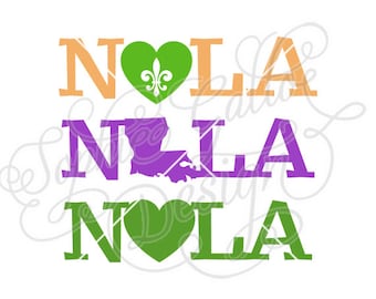 Nola Clip Art - Etsy