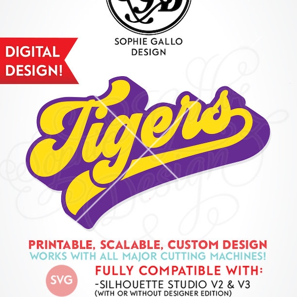 Lsu Tigers Svg - Etsy