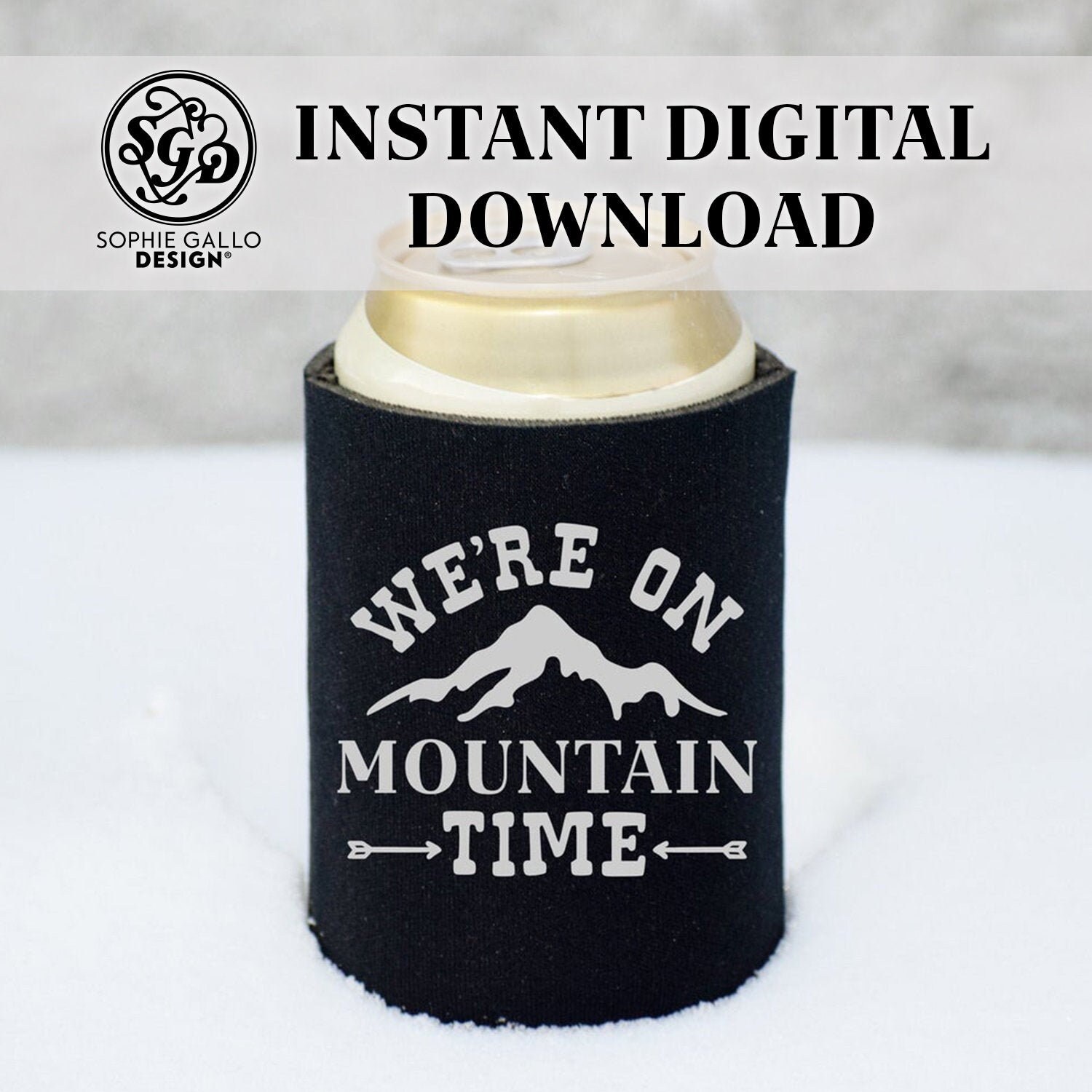 We're on Mountain Time Quote SVG DXF PNG digital download | Etsy