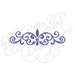 Fleur De Lis Flourish Scroll SVG, DXF PNG Digital Download Files ...