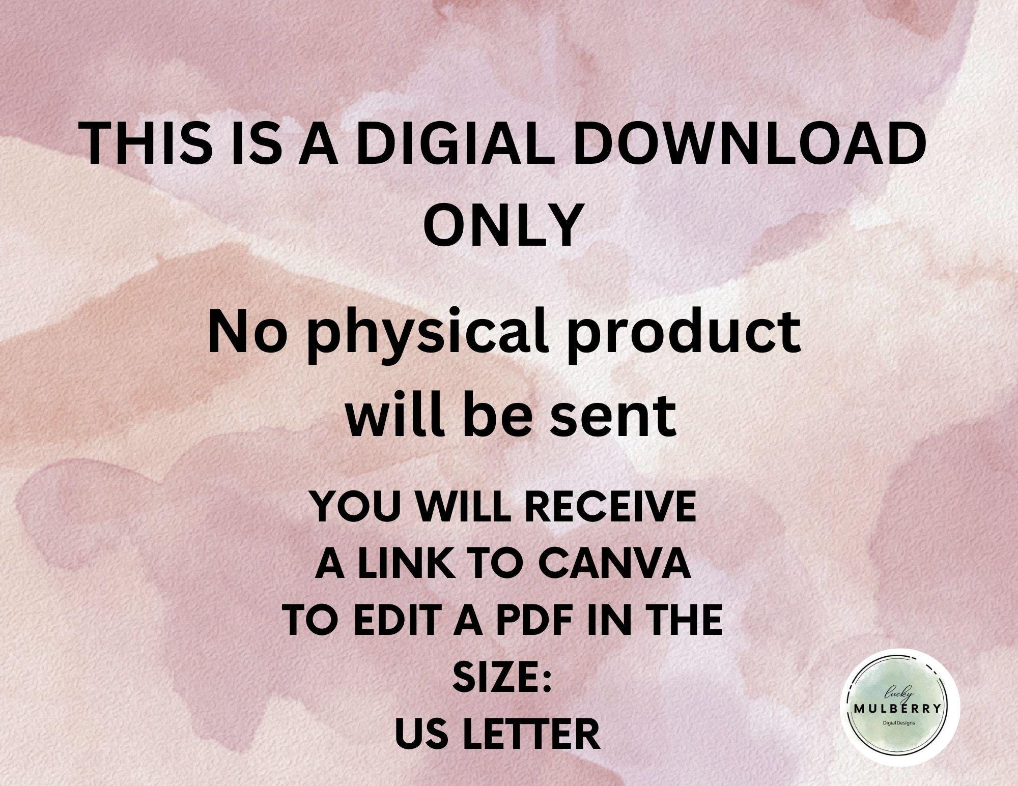 Monthly Calendar Template-customizable Drag and Drop Pictures-editable ...