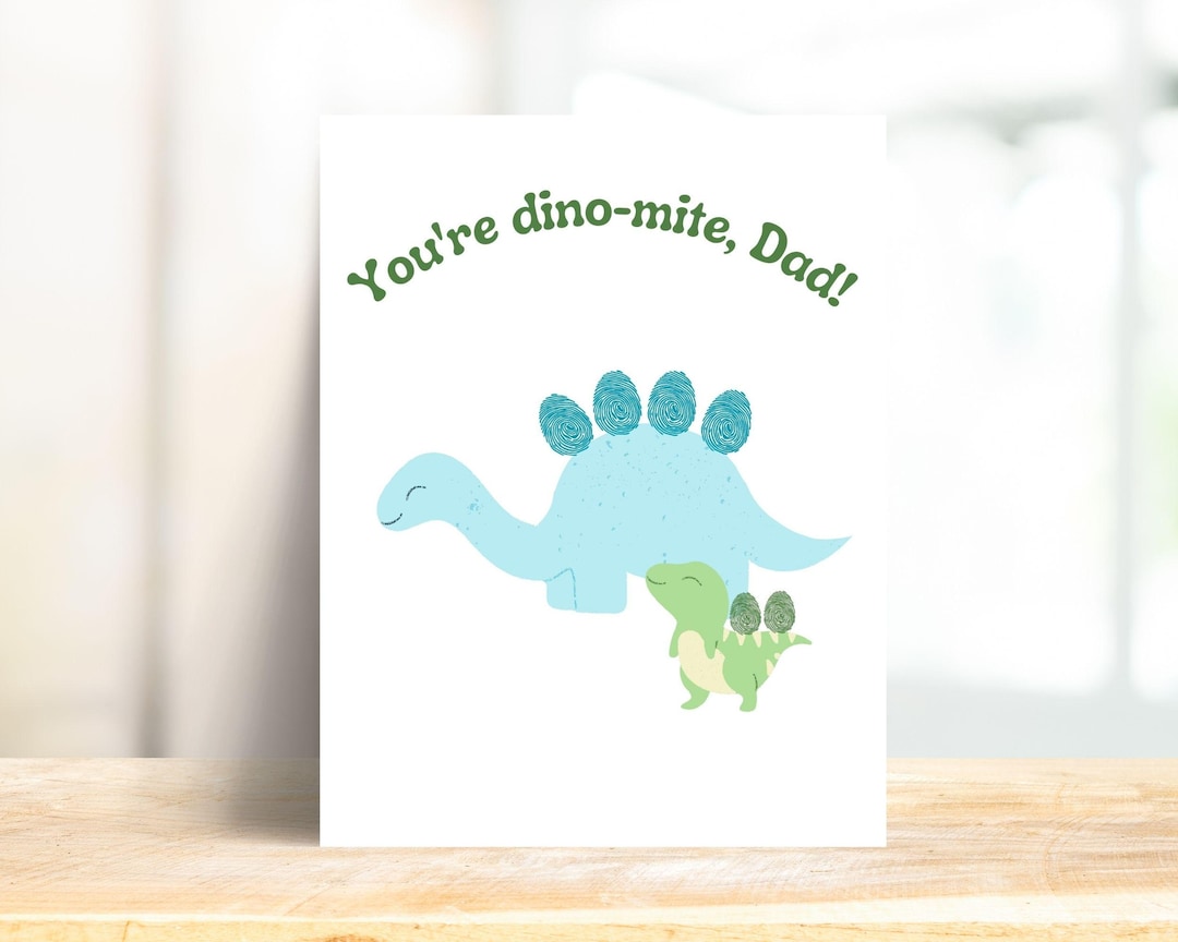 Fathers Day Fingerprint Craft-handmade Fathers Day Fingerprint Craft ...