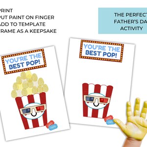 Fathers Day Fingerprint Craft-handmade Fathers Day Fingerprint Craft ...