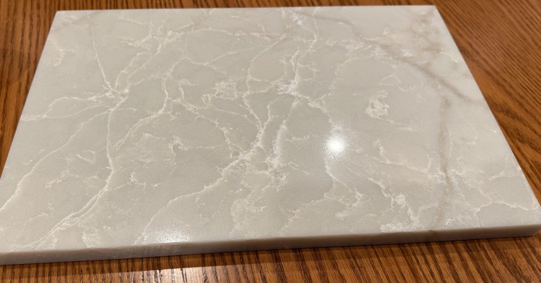 LX Viatera Taj Crema Quartz Cutting Board, Charcuterie Board, Serving ...