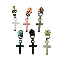 Cross Macrame' Zipper Pull - Etsy