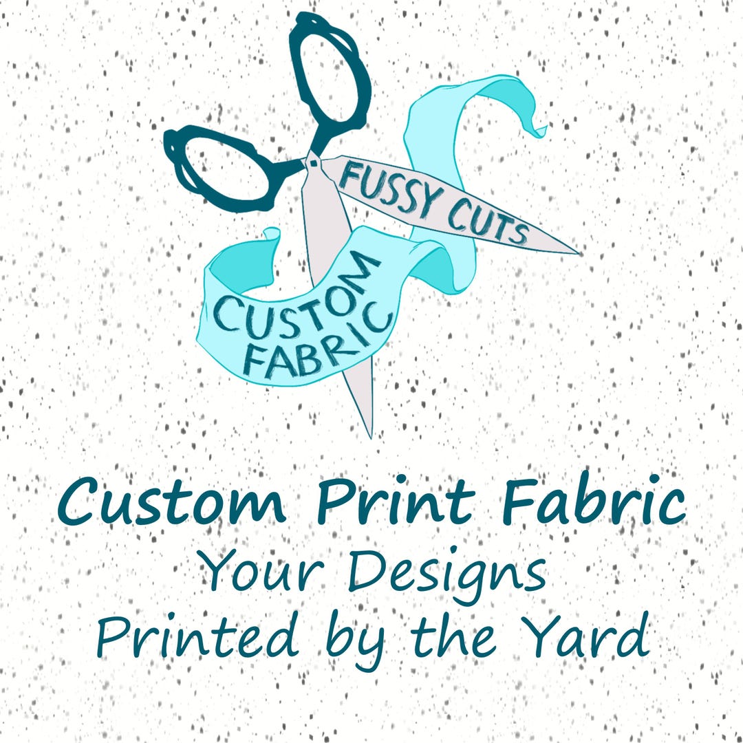 Custom Print Fabric - Print Your Own Designs - Sold by the Yard - Etsy