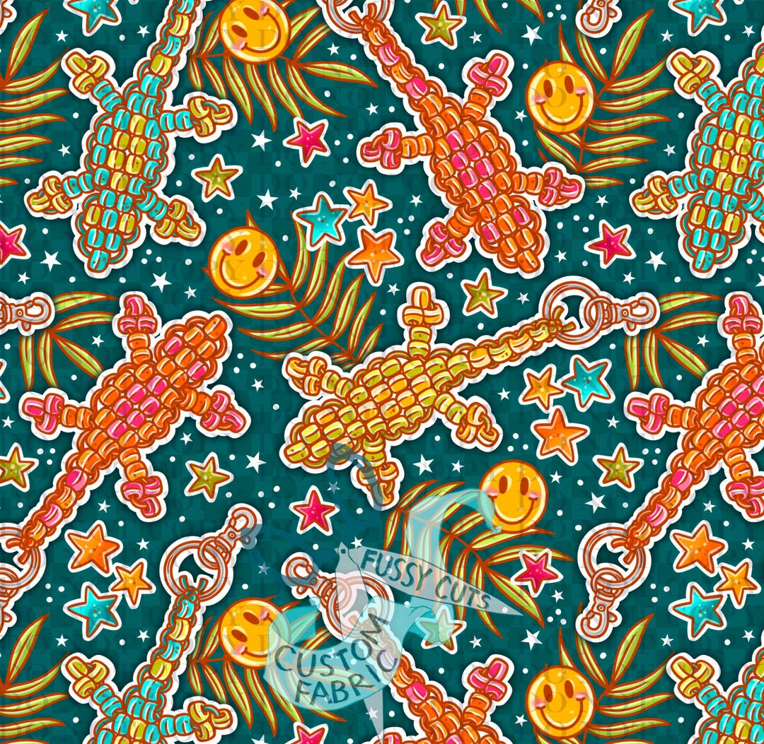 Beaded Lizards - Custom Print Fabric - Novelty Lizard Fabric - Etsy