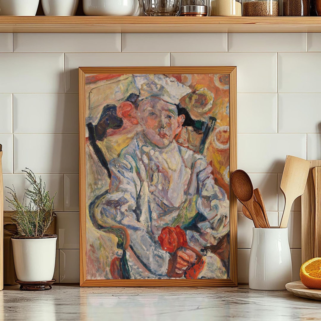 Chaim Soutine - 'the Pastry Chef (baker Boy) (le Pâtissier)' C. 1919 ...