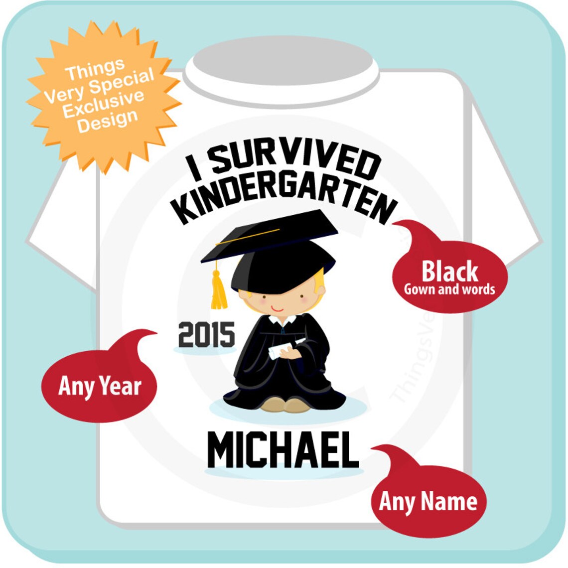Personalized I Survived Kindergarten Shirt Kindergarten - Etsy