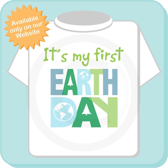 First Earth Day Outfit Personalized 1st Earth Day Shirt or - Etsy
