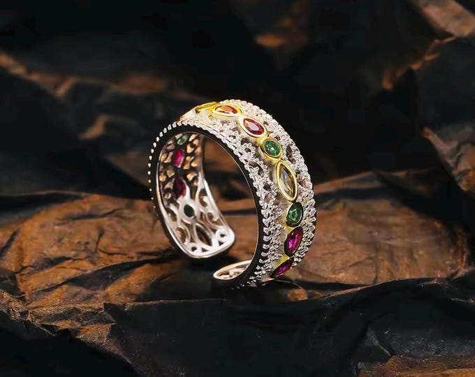 Resizable Clover Rings - Etsy