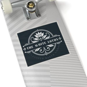 The White Lotus Stickers | Floral Decor, Laptop Stickers, Party Favors ...