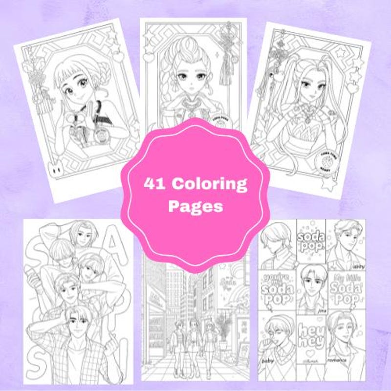 Kpop Transfer Sheets - Etsy UK
