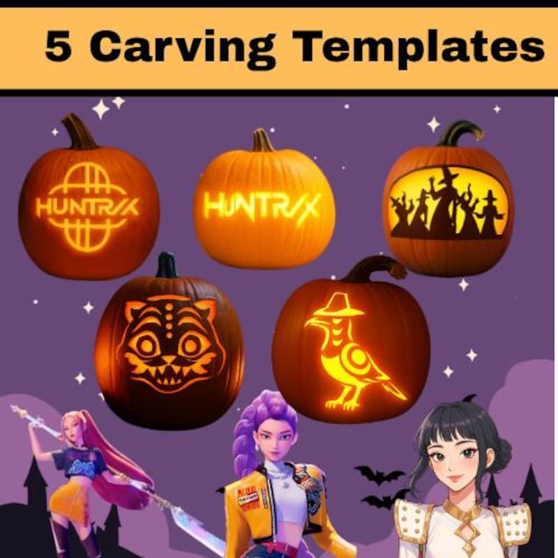 Kpop Demon Hunter Pumpkin - Etsy