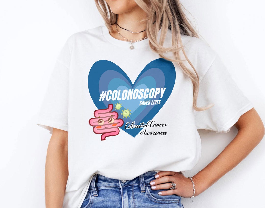 Colon Cancer Awareness Tshirt Gift Idea, Colon Cancer Survivor Shirt ...