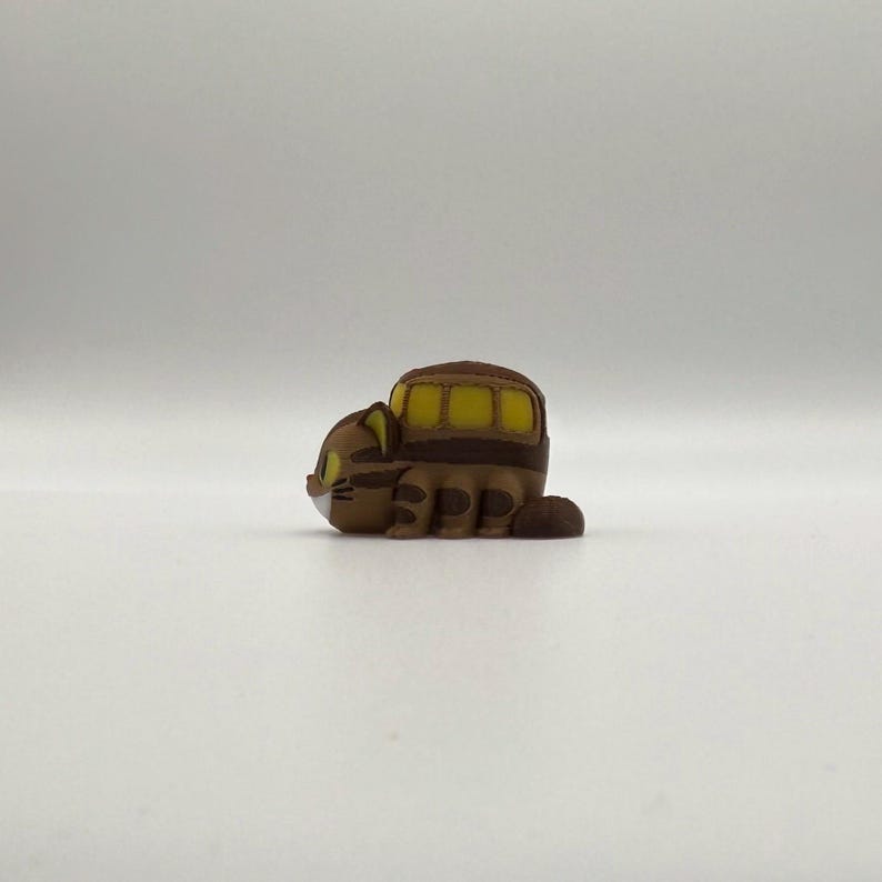 3D Printed Catbus Ghibliprint Mini Figure Anime My Neighbor Totoro ...
