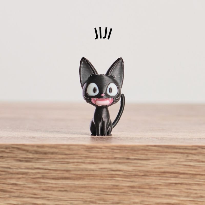 Studio Ghibli Jiji Charm - Etsy