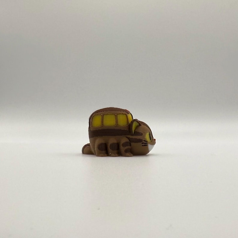 3D Printed Catbus Ghibliprint Mini Figure Anime My Neighbor Totoro ...