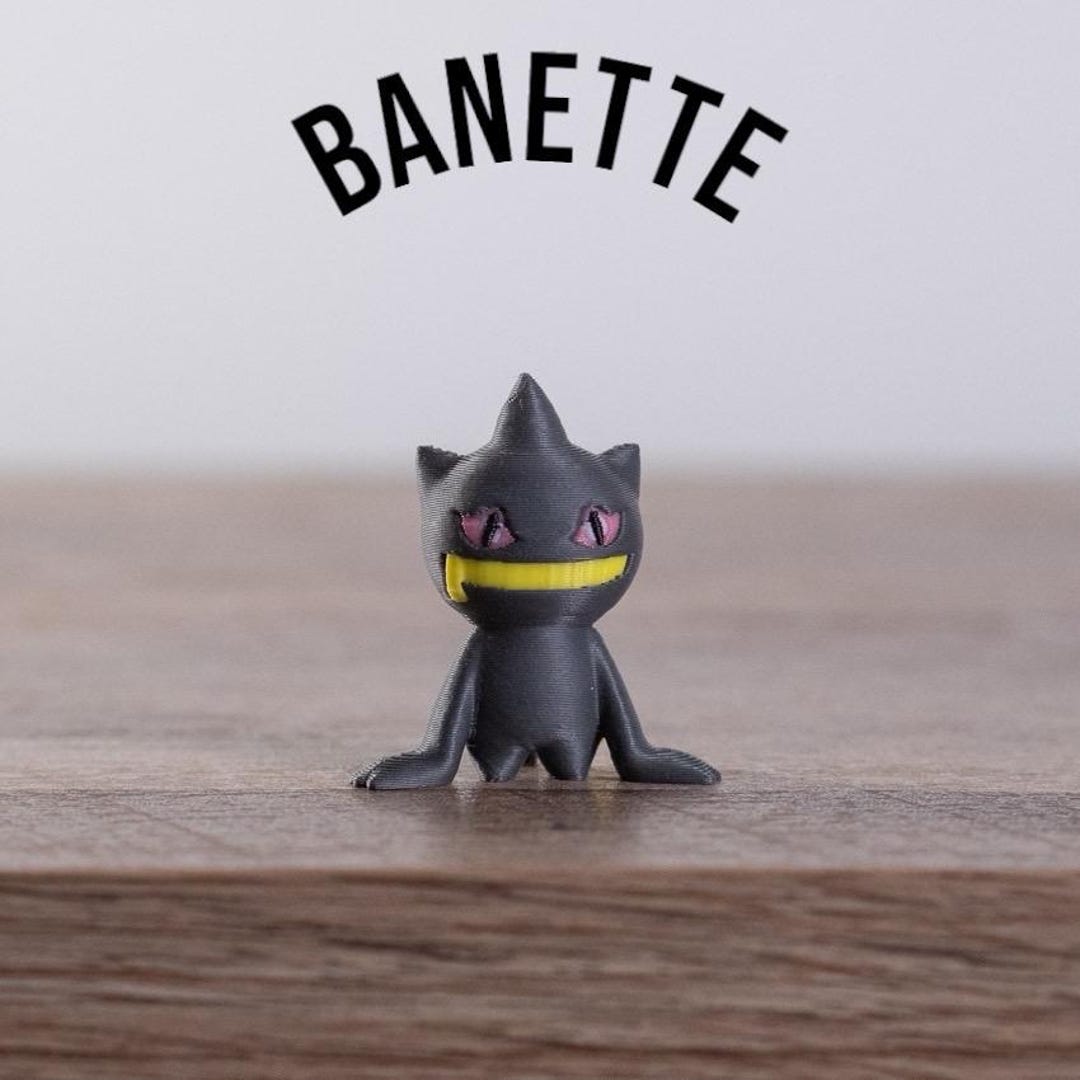 3D Printed Banette Pokeprint Mini Pokemon Anime D5 - Etsy