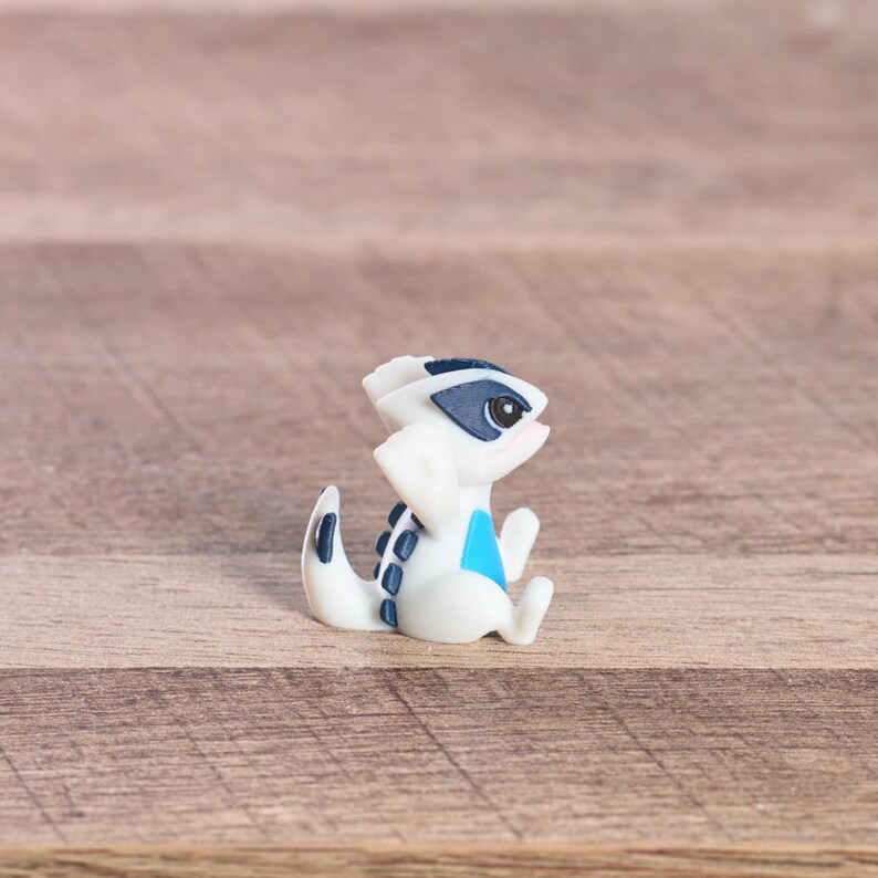 3D Printed Lugia Pokeprint Mini Pokemon Anime - Etsy