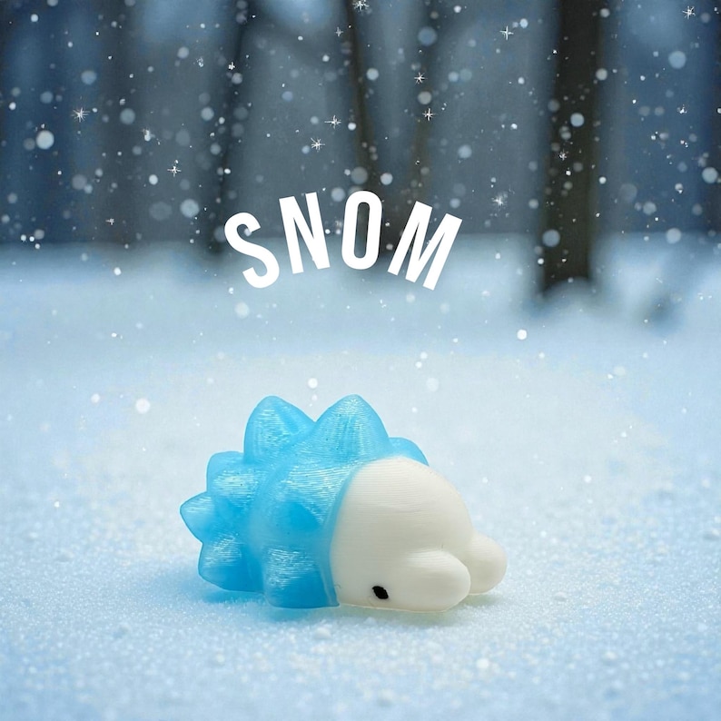 3D Printed Snom Pokeprint Mini Pokemon Anime H3 - Etsy