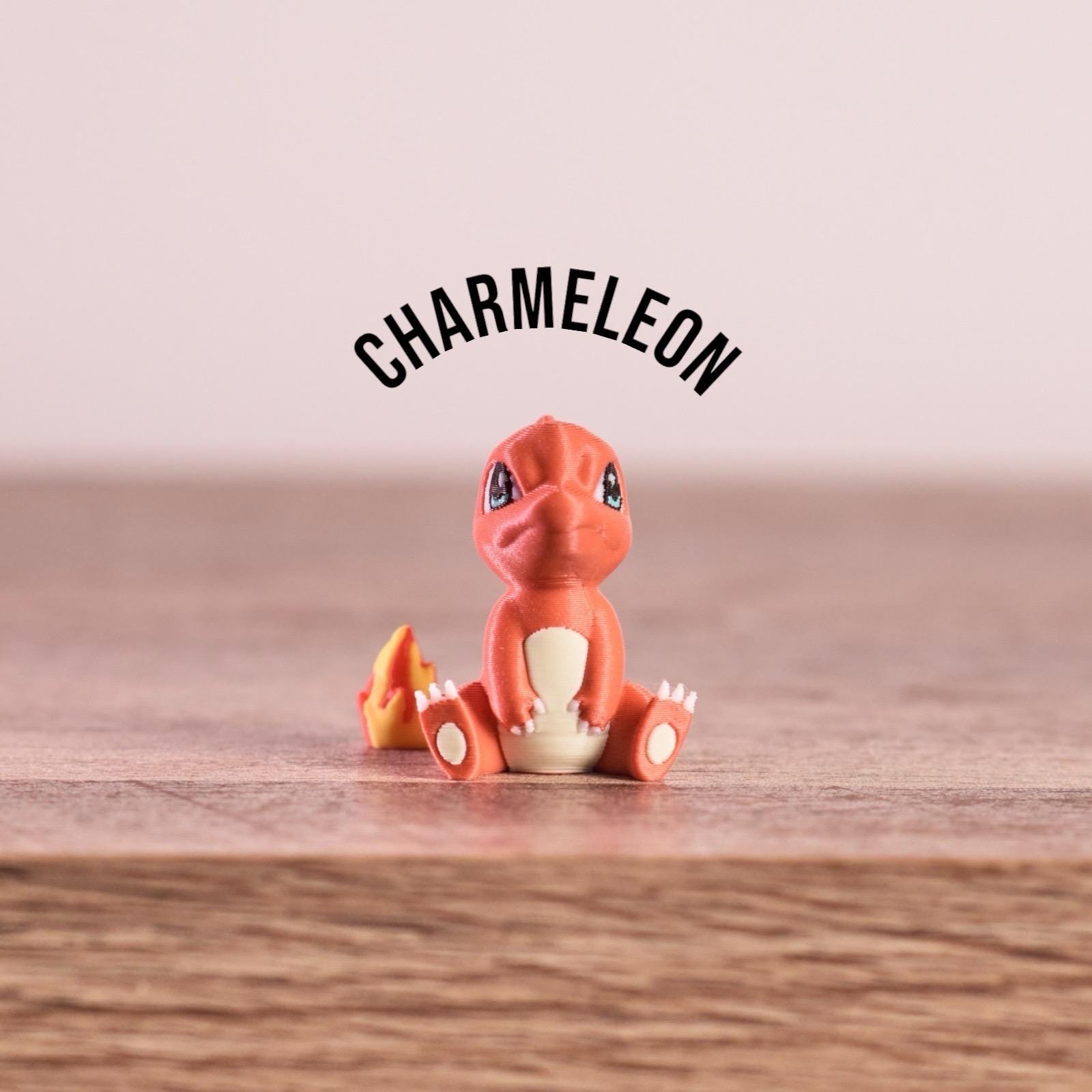 3D Printed Charmander, Charmeleon, and Charizard Evolution Set ...