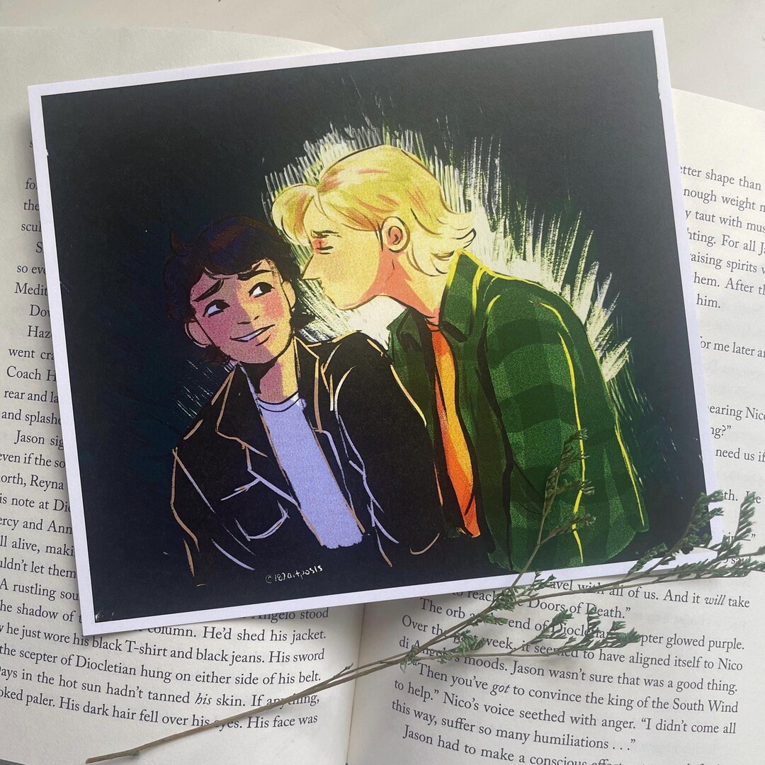 Nico and His Glow-in-the-dark Boyfriend Print - Etsy