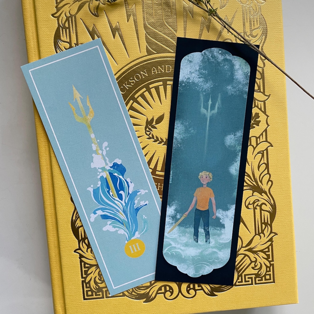 Percy Jackson Bookmarks | NEW Mini Stickers - Etsy