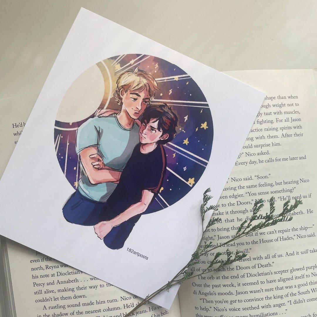 Solangelo Print - Etsy