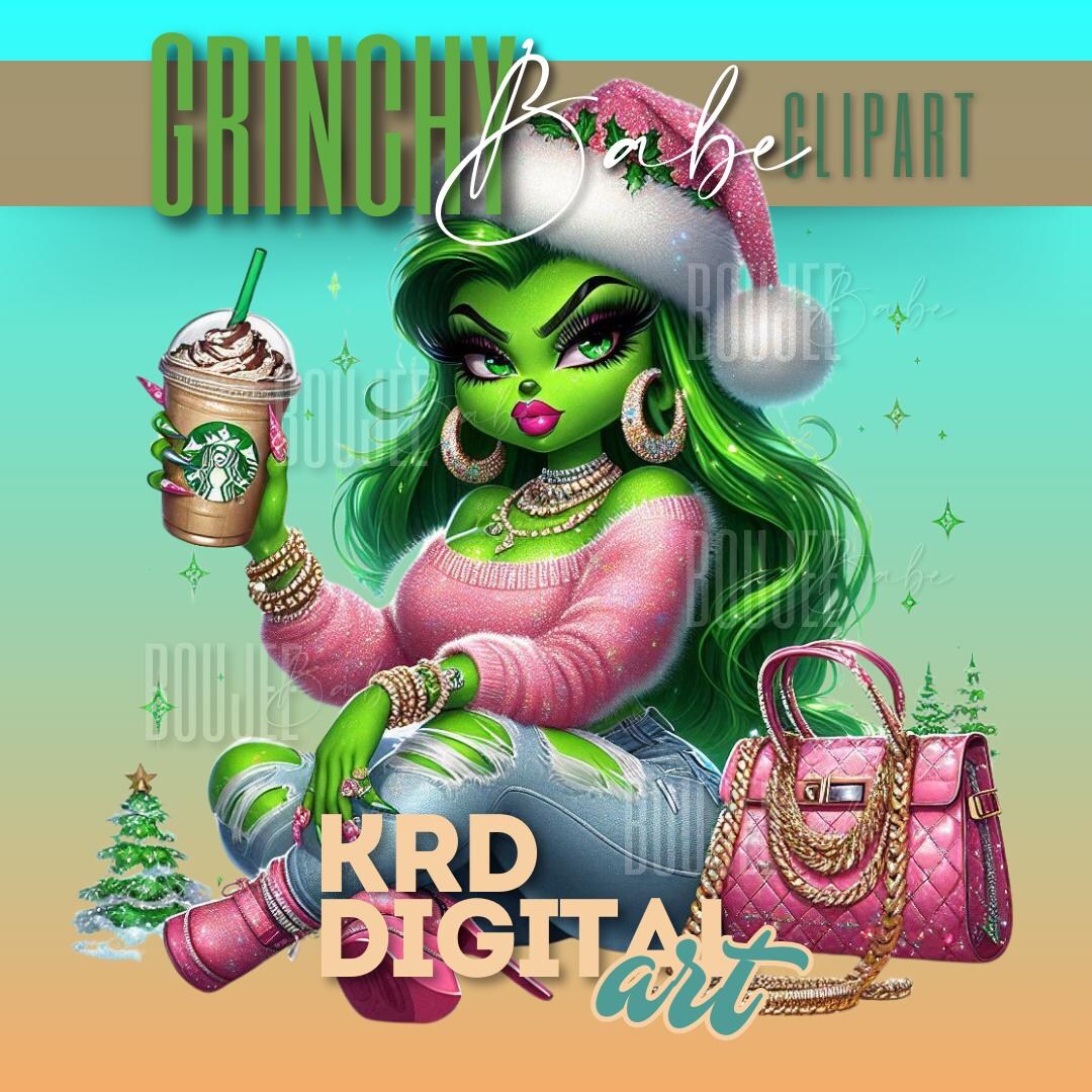 Christmas Grinch Girl Clipart, Grinch Lady, Grinch PNG, PNG Clipart ...