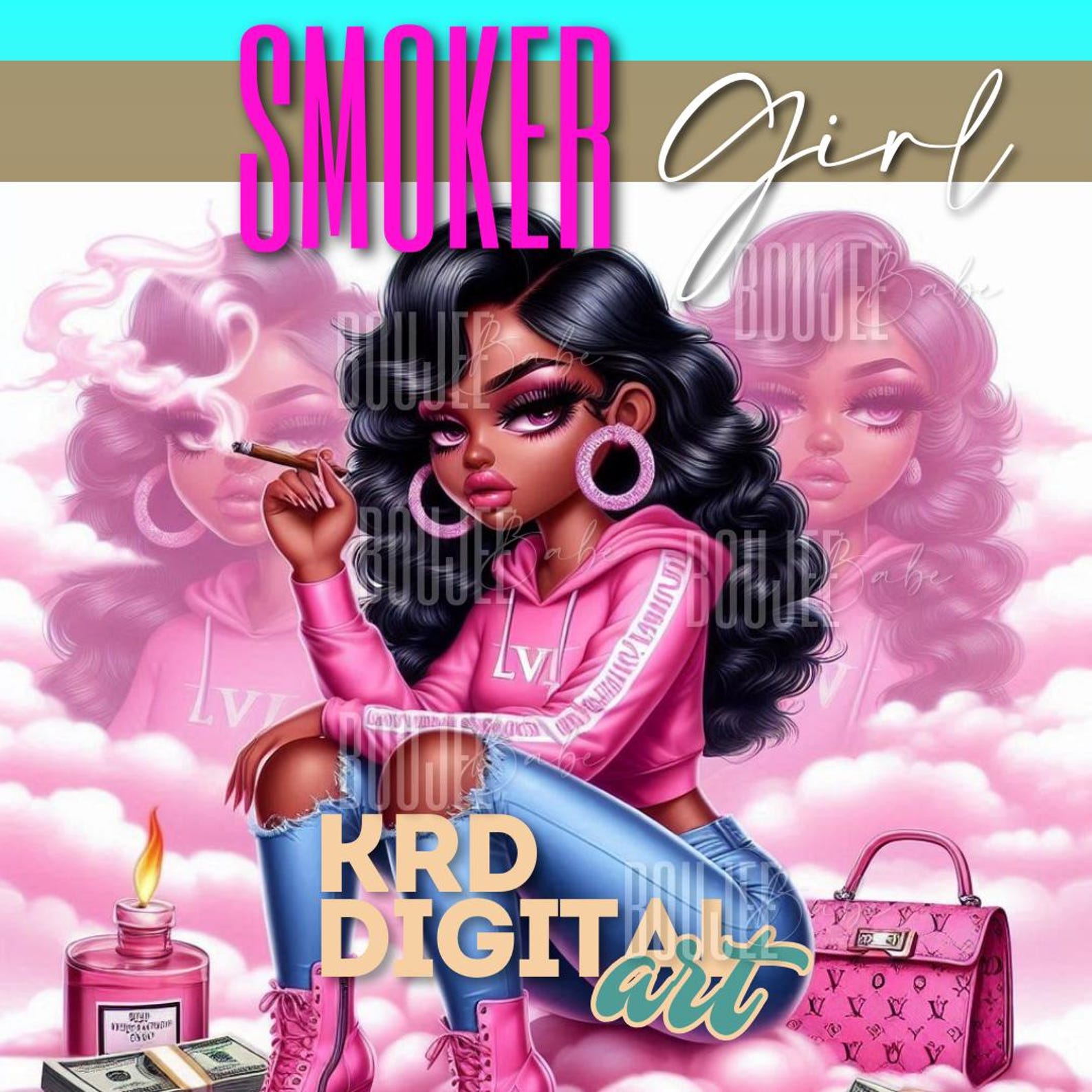 Stoner Girl PNG, Black Woman Smoking, Betty Boop Stoner Png Marijuana Png Weed Png Clip Art ...