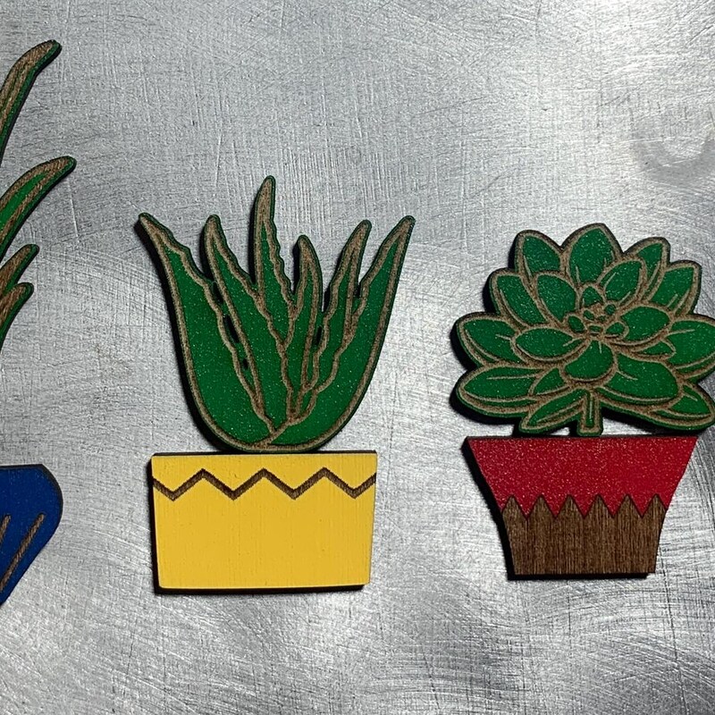 Plant Magnet - Etsy