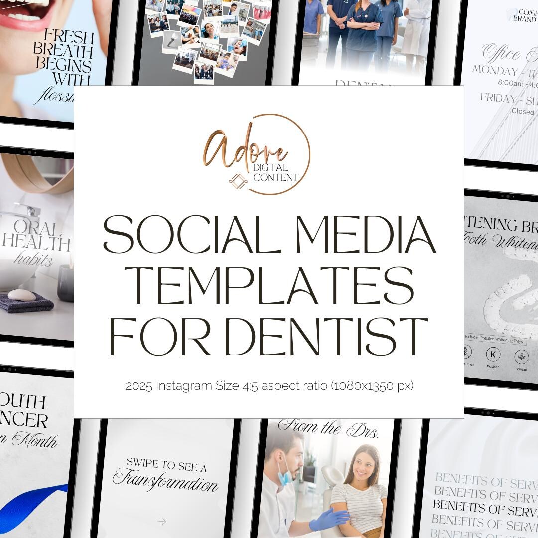 The Complete Smile Bundle in Soft Neutrals: Dental Social Media ...