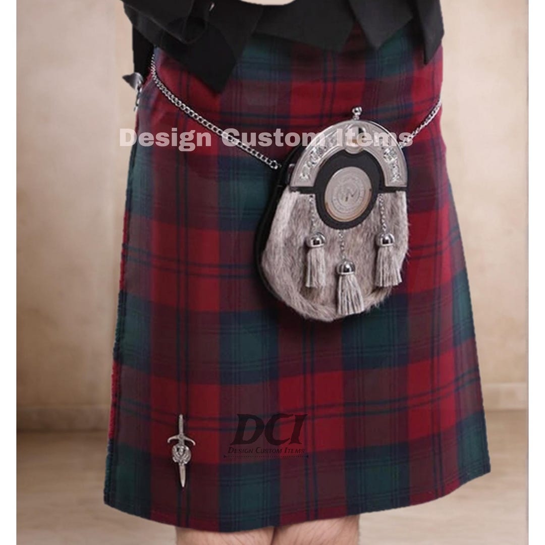Clan Lindsay Tartan Kilt | Men's Kilts | Tartan Kilts | Clan Lindsay Tartan | Handmade Kilts - Etsy