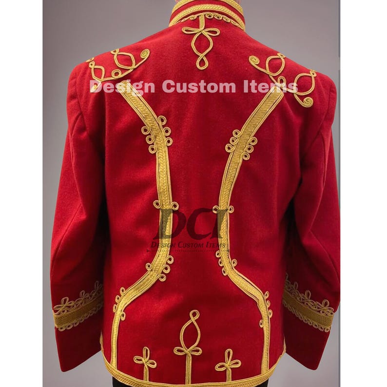 New Napoleonic Hussar Uniform | Hussar Jacket | Military Style Tunic ...