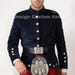 Handmade Velvet Kilt Jacket | Velvet Jacket | Navy Blue Kilt Jacket ...