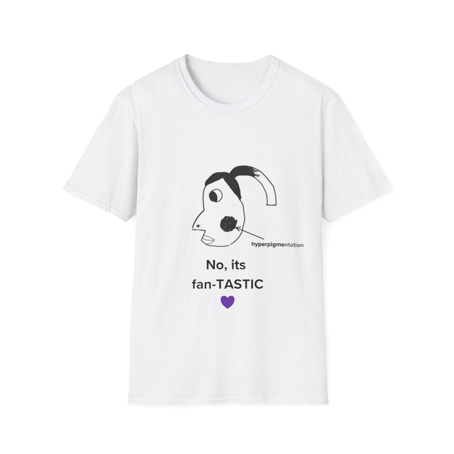 Funny Tiktok 'its Fan-tastic' Unisex Softstyle T-shirt, Meme Lovers ...