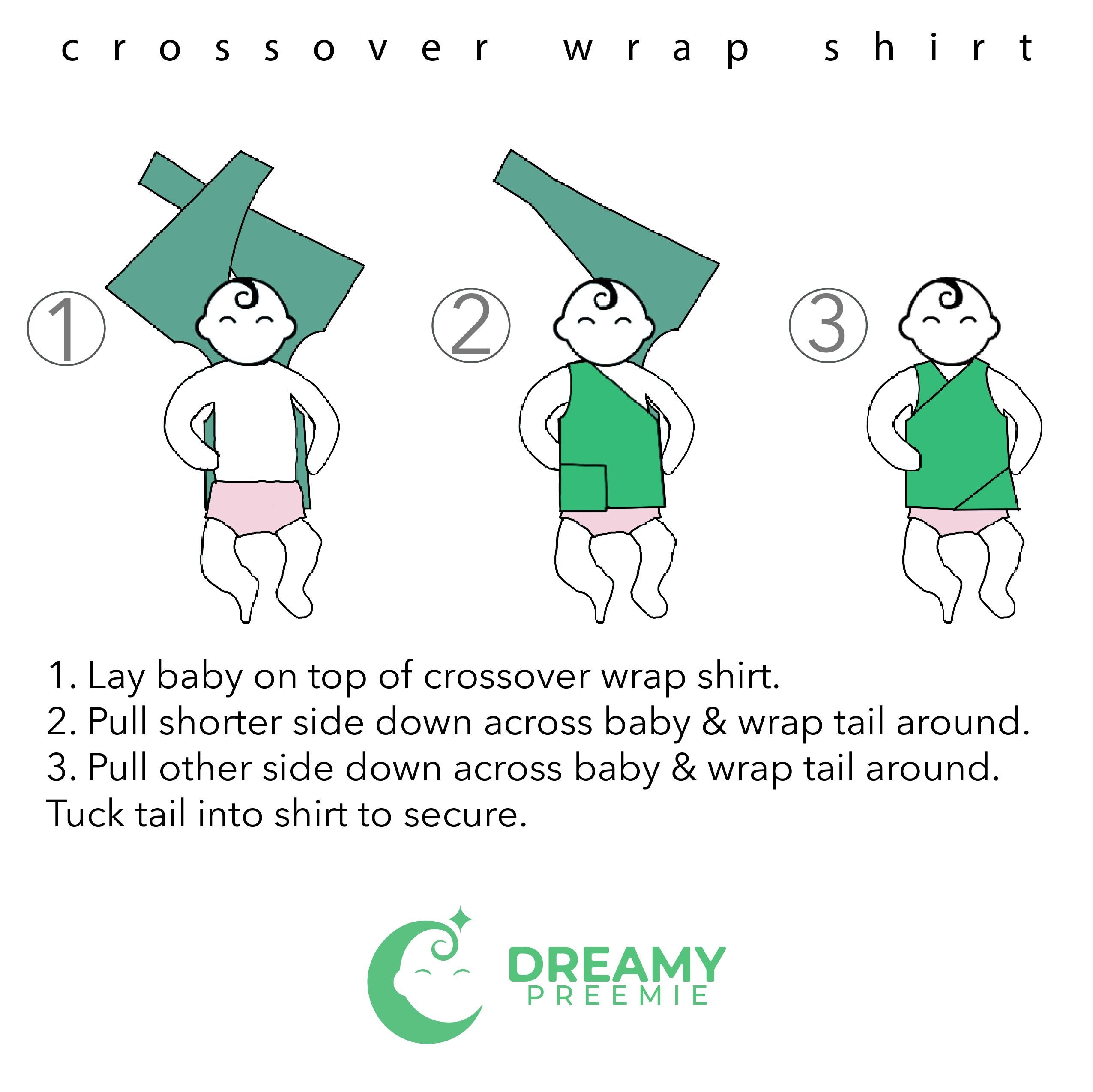 Crossover Wrap Shirt - Etsy