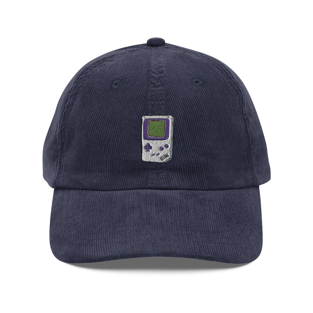 Retro Game Cap Hat Vintage Corduroy Cap, Game Boy, Gamer Hat - Etsy