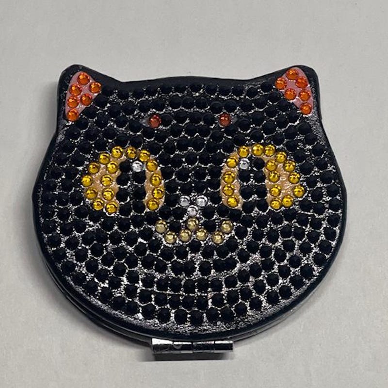 Cat Compact Mirror - Etsy