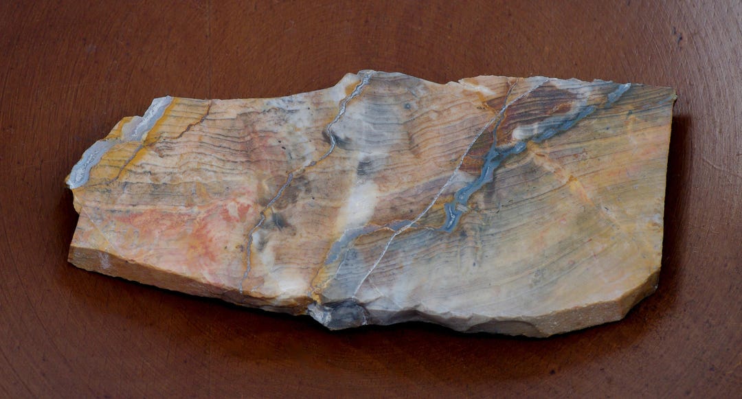 Genuine Ohio Rainbow Flint Slab Medium 4.2x 1.9 X 0.25 - Etsy