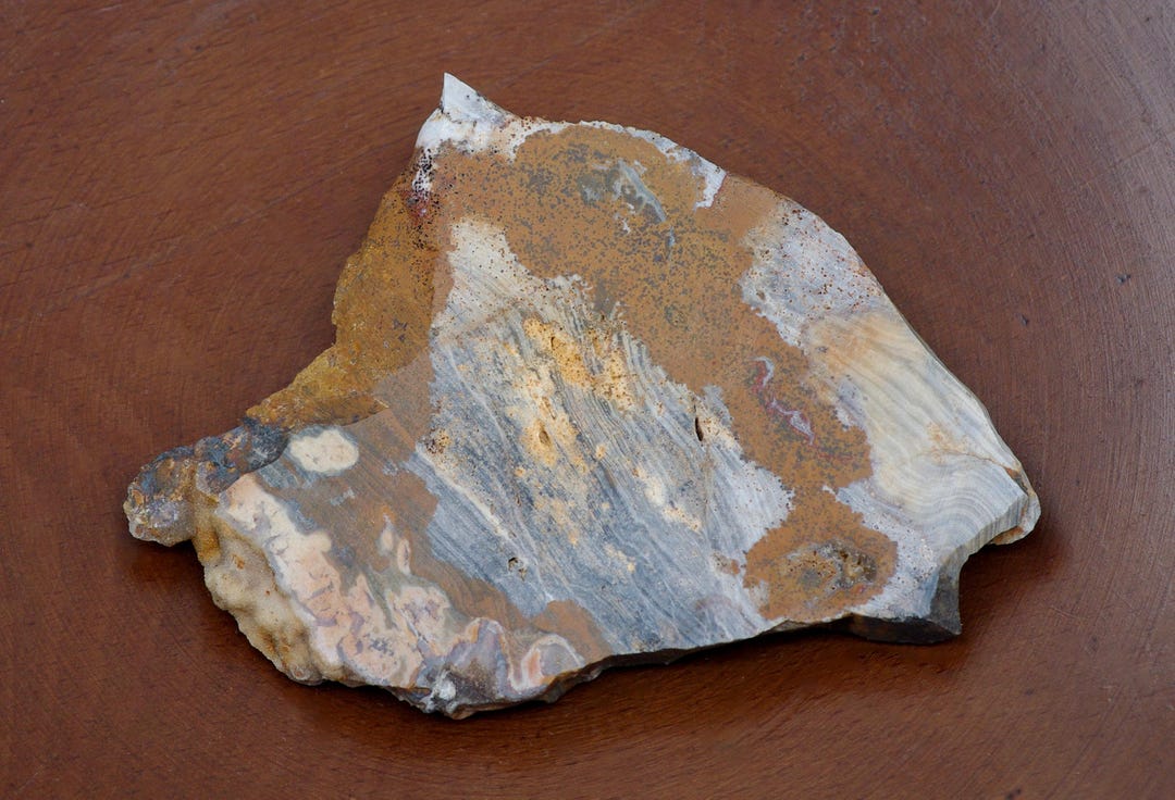 Genuine Ohio Rainbow Flint Slab Small 3 X 2 X 0.25 - Etsy