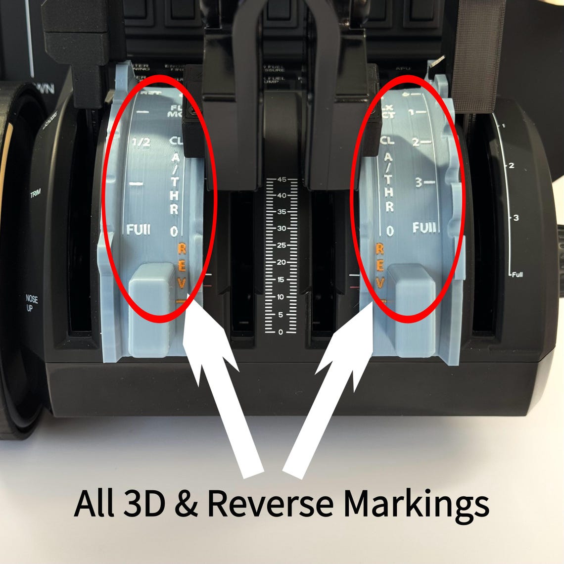 A320 Throttle Quadrant Detent Set for Honeycomb Bravo Flight Simulator ...