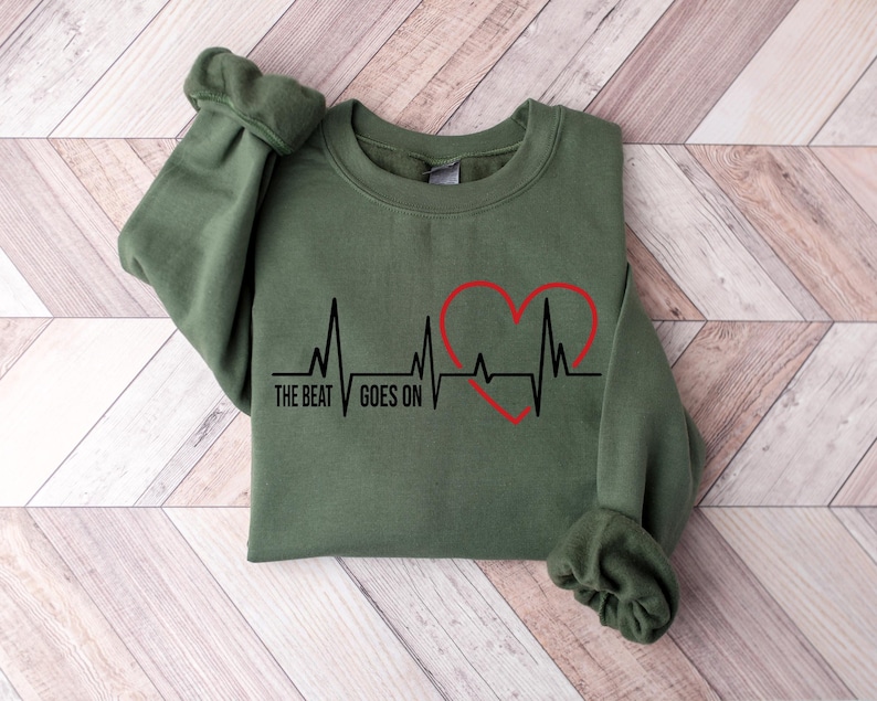 The Beat Goes on T-shirt, Bypass Surgery Tee, Open Heart Surgery Tee ...