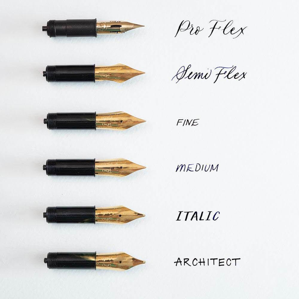 Calligraphy pen types store